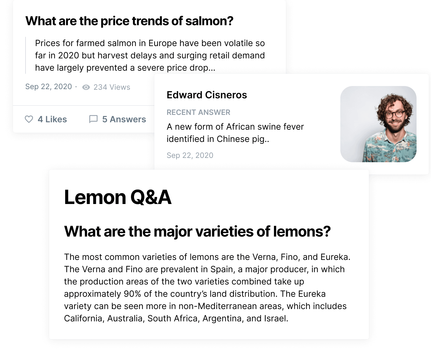 글로벌 농수산물 소싱 허브 - Tridge